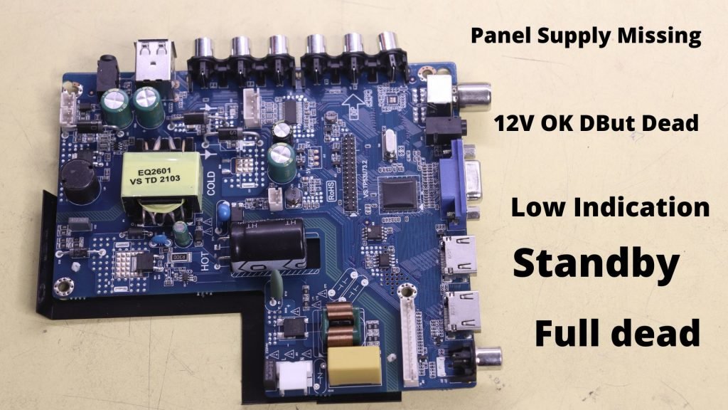 LED TV Combo Board Common Problems Dip Electronics LAB